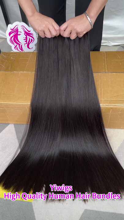 Raw Cuticle Aligned Virgin Human Hair Bundles Vendors Wholesale 12A 15A ...