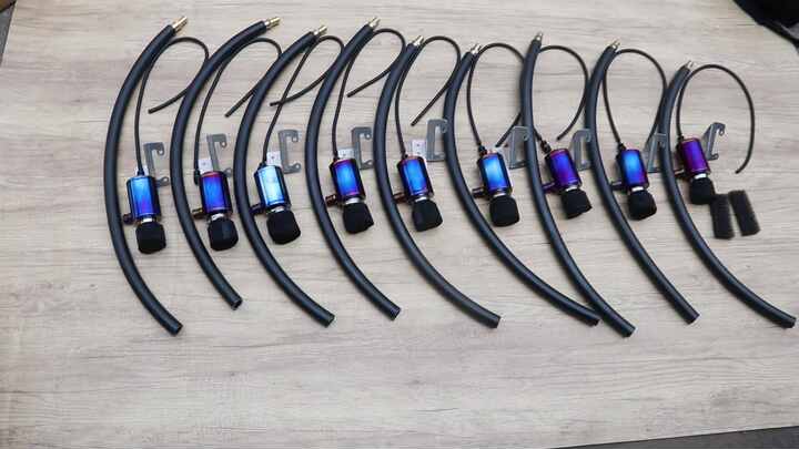 TITANIUM Catch Can Breather Tank Kit Oil Can Seadoo 300 RXT GTX - 16-17 ...