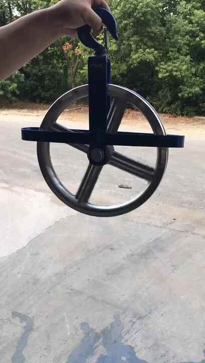 12" Scaffolding Well Wheel with Pulley - Durable Q235 Steel & Aluminum ...