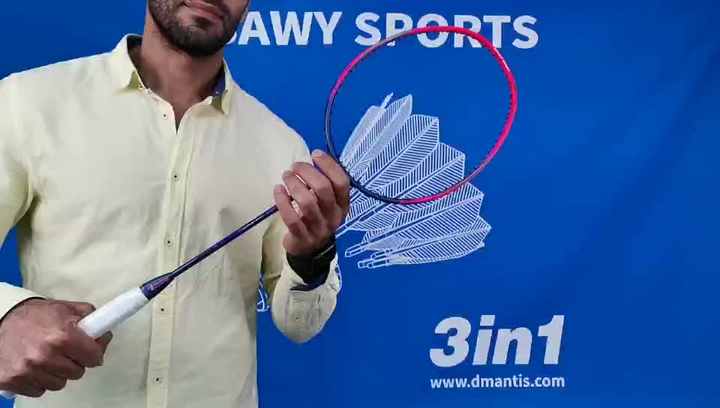 Dmantis Training High Quality 5U Level Full Carbon Racket