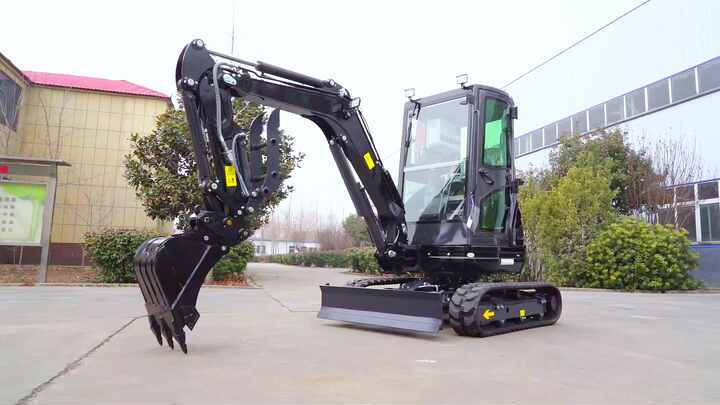 Mini Excavator 3.5 Ton - Compact Hydraulic Crawler Excavator with Free ...