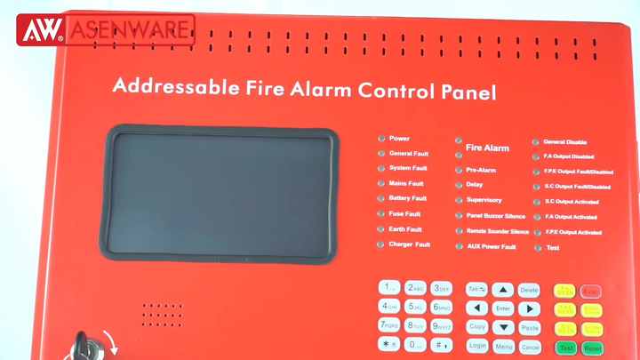 ASENWARE AW-FP200 - Addressable Fire Alarm System Control Panel