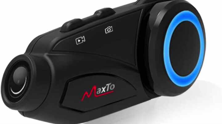 Motorcycle Intercom Helmet Headset Intercom 1080p Video Wifi Recorder ...