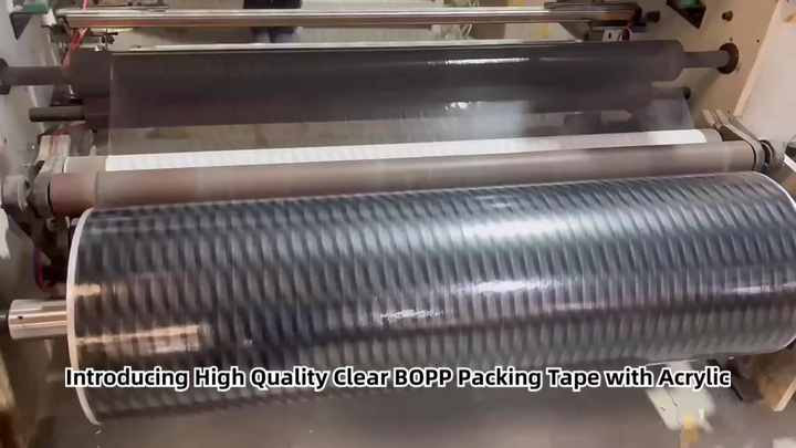 Custom Super Clear OPP Box Fragile Acrylic Adhesive Tape