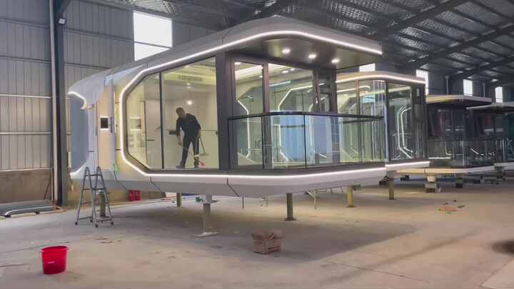 Capsule cabin Ready-to-use hotel room capsule room mobile home ...