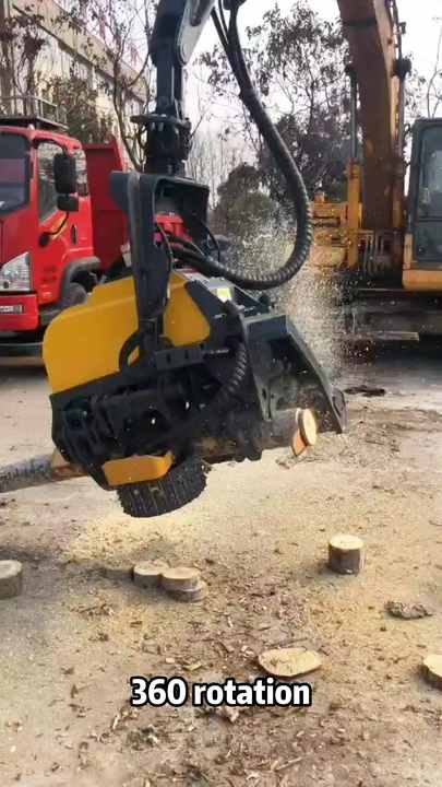 Grapple Saw for Excavator - Efficient Wood Cutting Tool