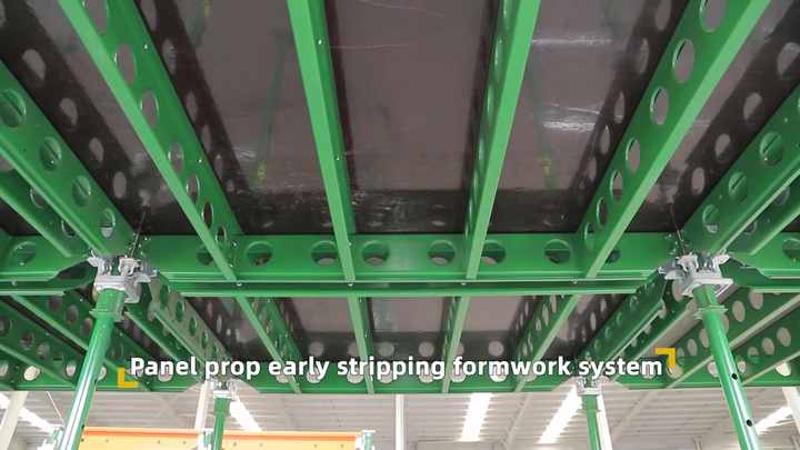 Slab Formwork with Early Stripping Mechanism - Green Formwork
