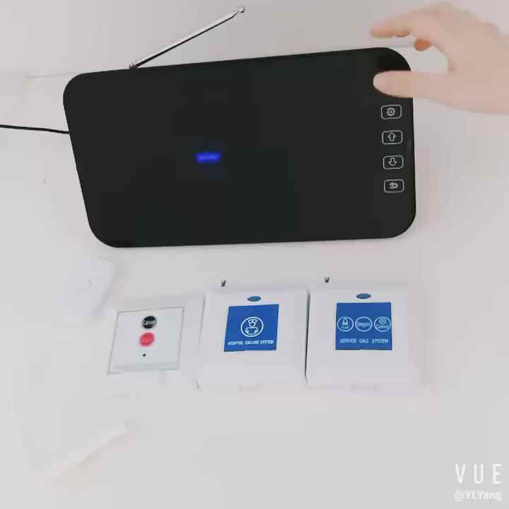 Hospital Nurse Call Buzzer - Wireless Panic Button System