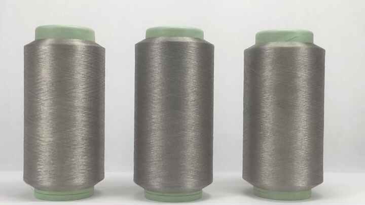 DTY 70D Silver Plated Nylon - Conductive Filament Yarn