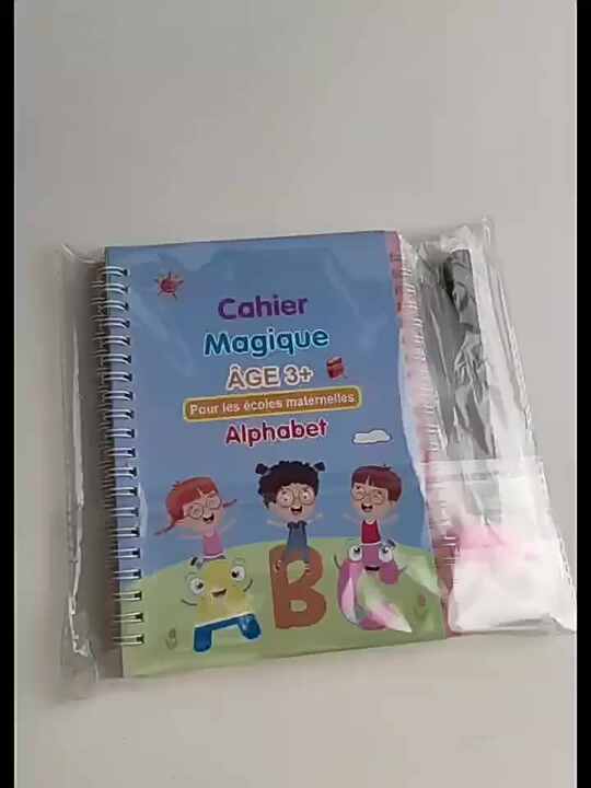 Magic Calligraphy Tracing Book -Reusable Handwriting Practice