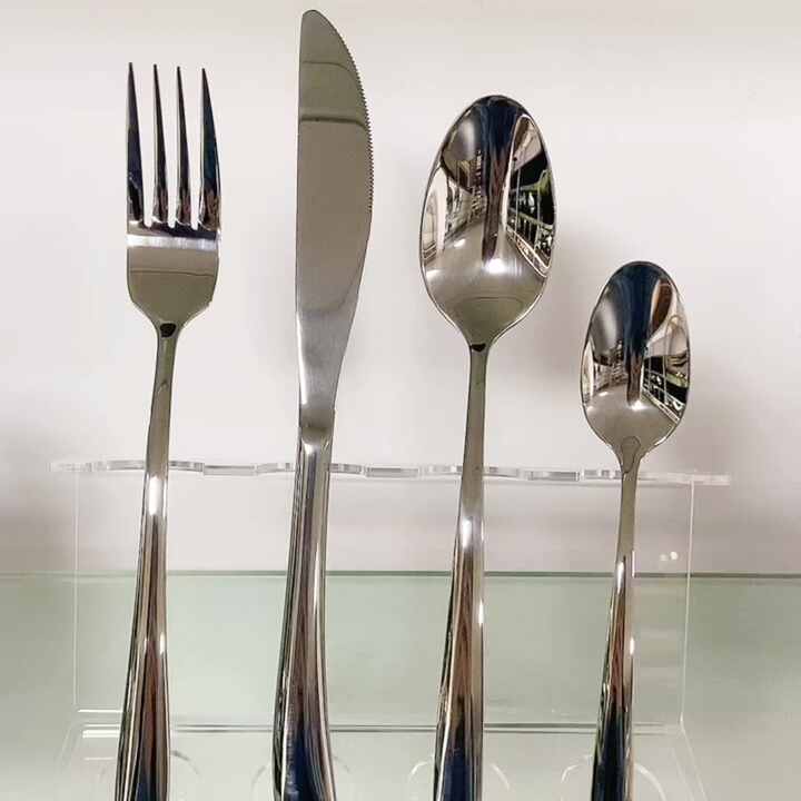 Restaurants Cutlery Set Classic Modern Spoons Set Home Stainless Steel ...