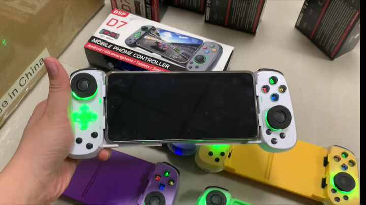 D7 Mobile Game Controller - Wireless Joystick for Android