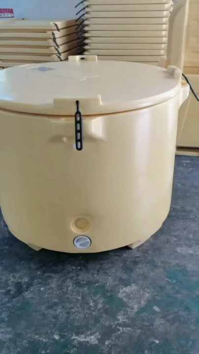 Customized 500L 600L Rotomolded Plastic Portable Ice Barrel Bath Cold ...