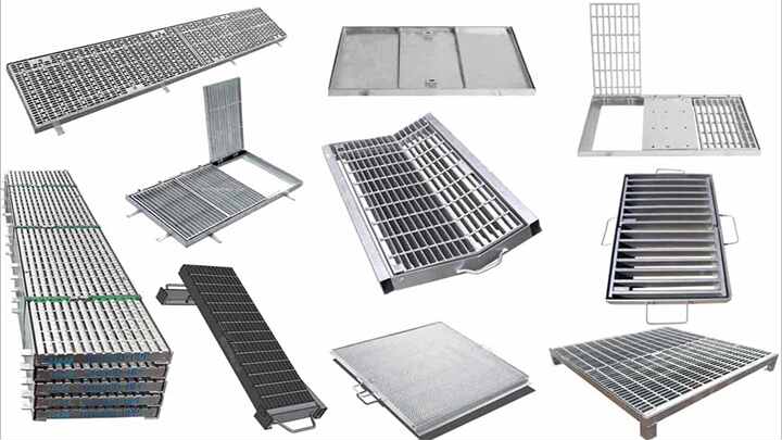 Durable Stainless Steel Grating for Deck and Drain Covers