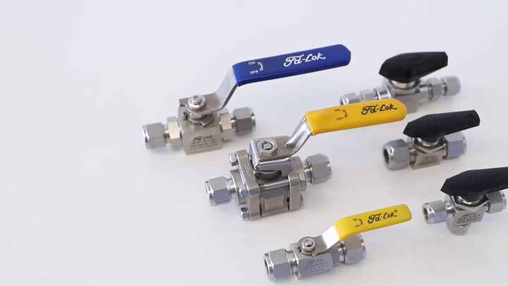 Stainless Steel 316/316L Manual Control High Pressure 6000psi Two-Way ...