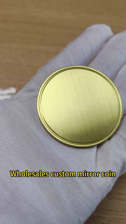 Wholesales Brass Copper Blank Challenge Coins for Engraving