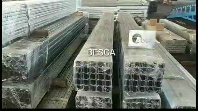 HDG Unistrut Cable Tray Hot Dip Galvanized Strut Channel Supplier ...