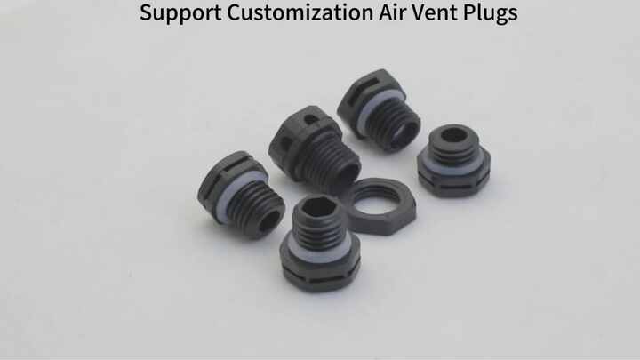 UNM M5 Plastic Screw-in Type Air Valves Vent Valve for Outdoor ...