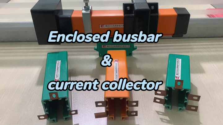 50a-100a Pvc Shell Crane Busbar 5p Enclosed Copper Conductor Bar System ...