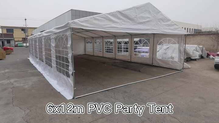 6x12m PVC Large Party Tent - Durable & Versatile Shelter