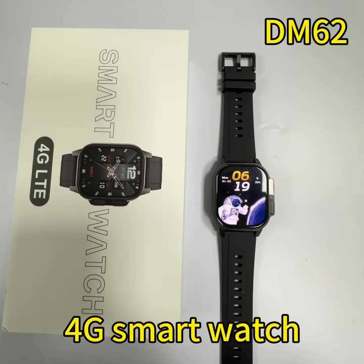 2.13inch AMOLED 4G Smart Watch DM62, Quad-core CPU Memory 2G+16G Camera 2.0MP Android System ...
