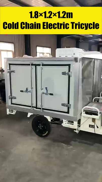 Cold Room Tricycle Refrgerated Tricycle Refrigerator Van Truck With ...
