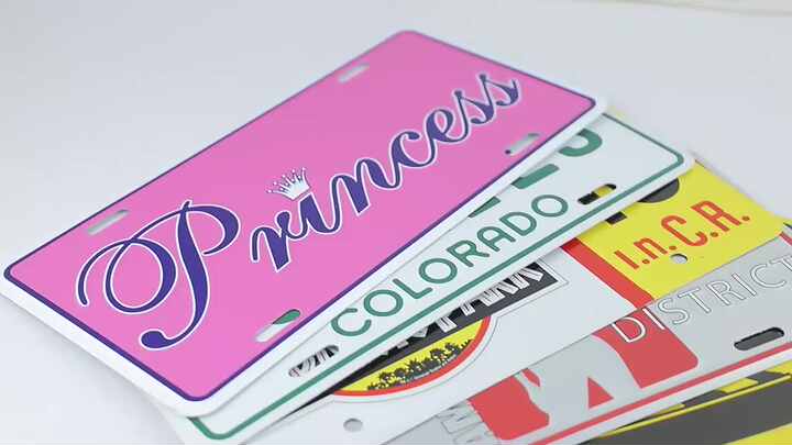 Custom License Plates - Personalized Car Number Plates