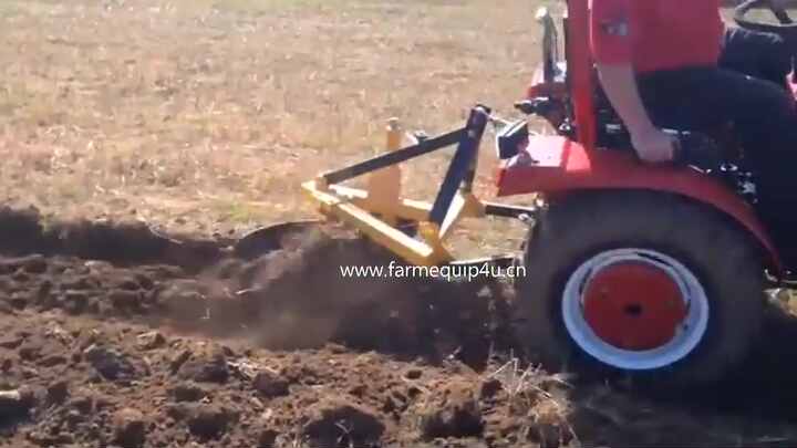 3 Point Furrow Plow for Tractors - Durable & Efficient