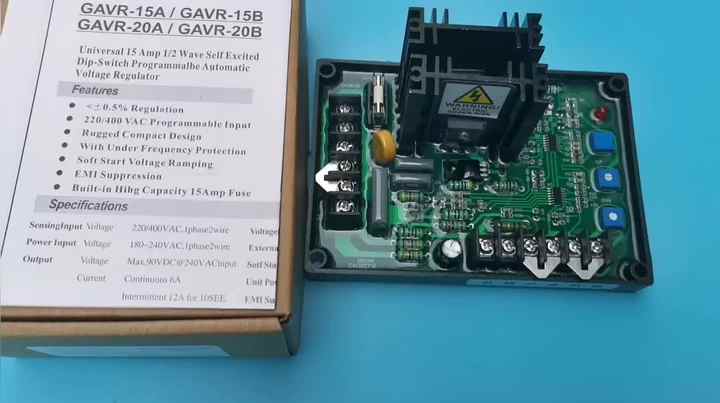 범용 발전기 AVR GAVR 15A 조절 발전기 전압 조정기 GAVR-15A| Alibaba.com