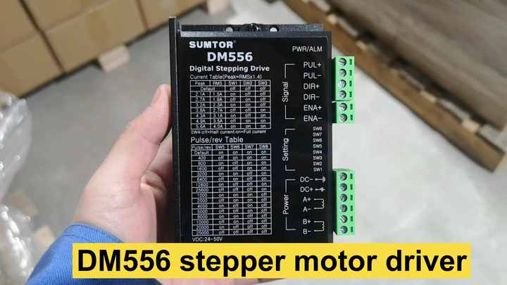 NEMA 23 Step Motor Driver DM556 5.6A 256 Subdivide 2 Phase Nema23 ...