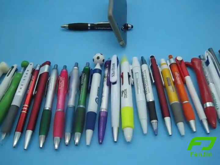 Custom Multi 4 Color Pen With Promotion Your logo Design Plastic 4 in 1 ...