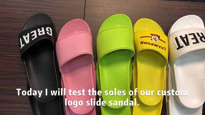 Greatslides Plain Slide Sandals Slider,Blank Womens Slide Sandals ...