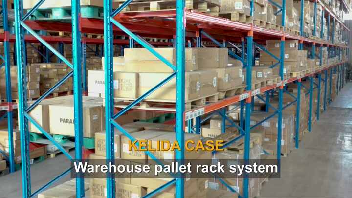 Adjustable Industrial Steel Heavy Duty Warehouse Storage Racking System ...