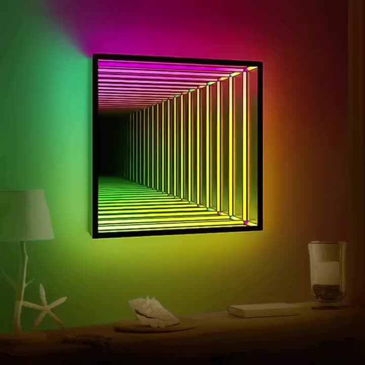 Factory 3D Led Infinity Illusion Mirror| Alibaba.com