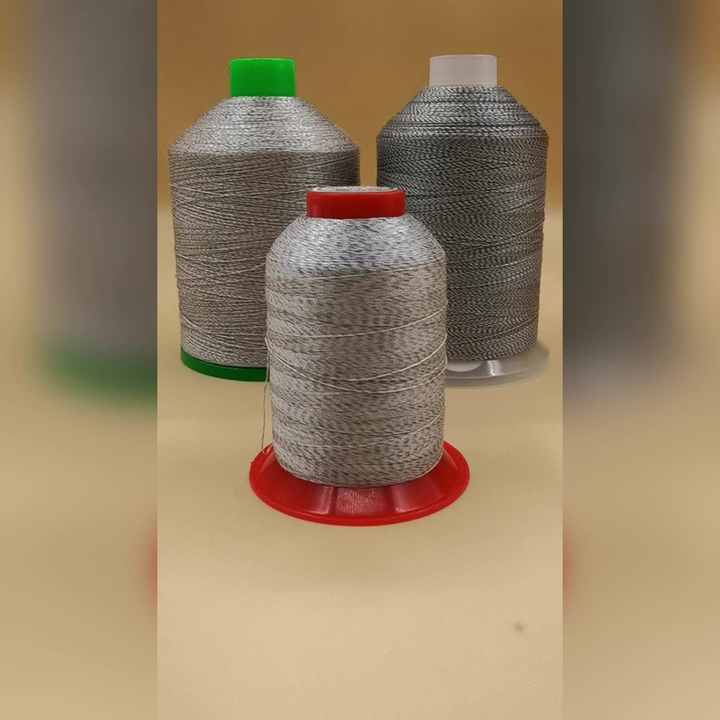 Silver Plated Conductive Sewing Thread Anti Static Silver Thread Plated ...