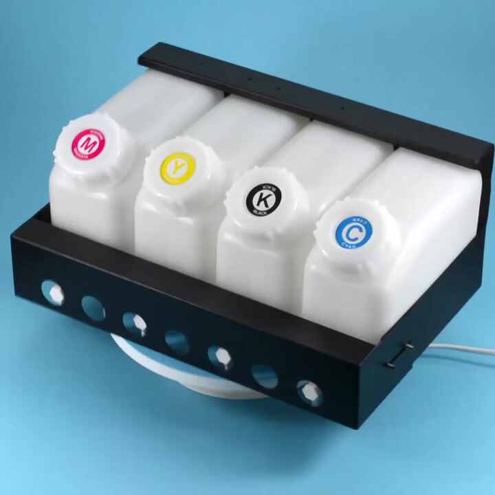 Ink Tank 1.5L for 4 Colors - Efficient Solvent Inkjet Printer Sub Tank