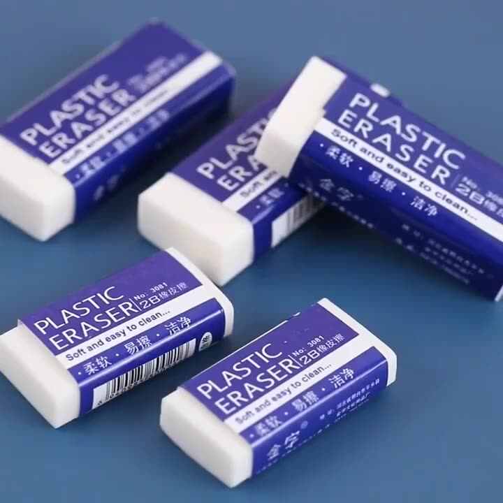 Student Exam Special Eraser Pencil Clean Without Leaving Traces Primary ...