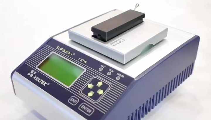 Universal Eprom Ic Programmer Xeltek Superpro 6100n + 45 Adapters ...
