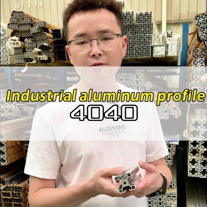 2020 3030 4040 4080 Aluminium Extrusion Profiles for Industry