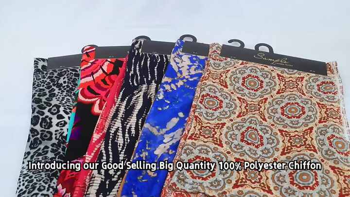 Shop Our Selection of Chiffon Printed Fabric from China