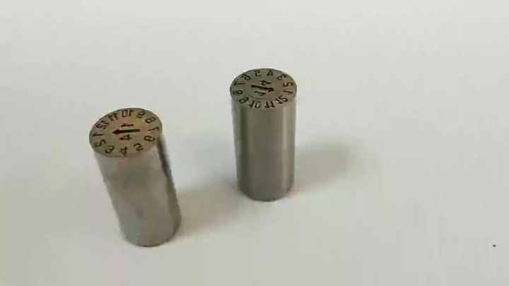 Digital Plastic Injection Mold Date Time Marking Code