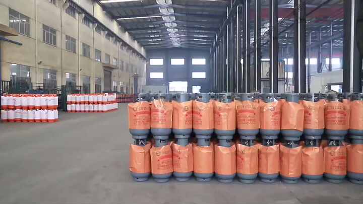 LPG Gas Cylinder 3kg 8kg 15kg Cooking Fuel Tank - Steel Made, Factory ...
