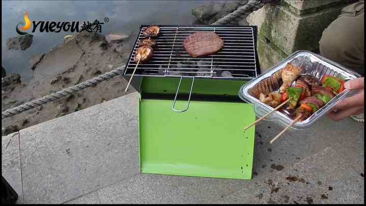 Portable Collapsible Outdoor Stainless Steel 304 Flip Folding BBQ ...