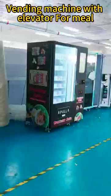 Airport Station Heating Bento Lunch Box Hot Food Vending Machine with ...