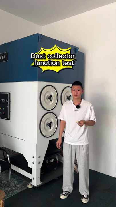 Industrial Cleaner Vertical Dust Collector Dust Extractor Air Recycling ...