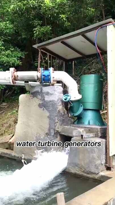 Small Hydroelectric Generator - 500W Power Turbine
