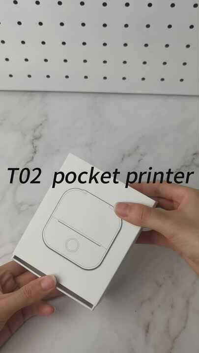 Phomemo T02 Portable Label Printer - Mini Thermal Printer