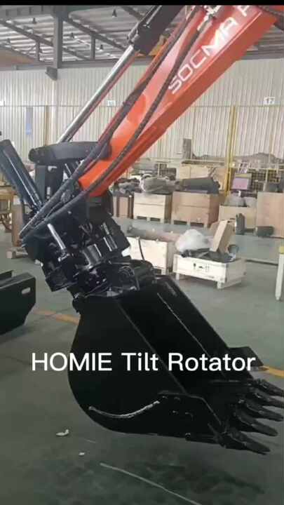 360 Degree Rotation Hydraulic Tilt Rotator with Tilt Function Powertilt ...