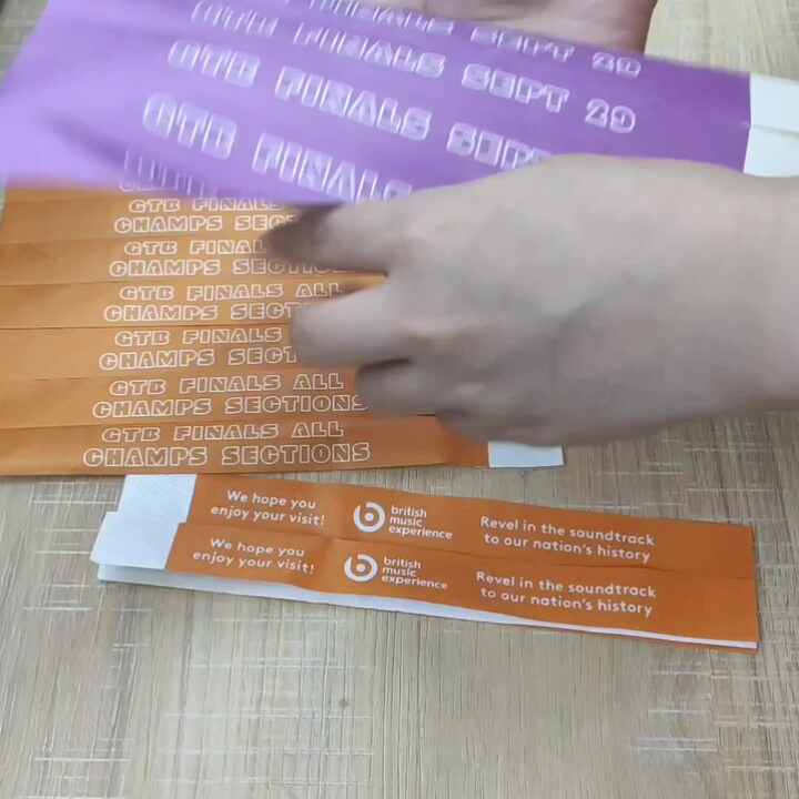 Wholesale Disposable Paper RFID Wristbands for Events