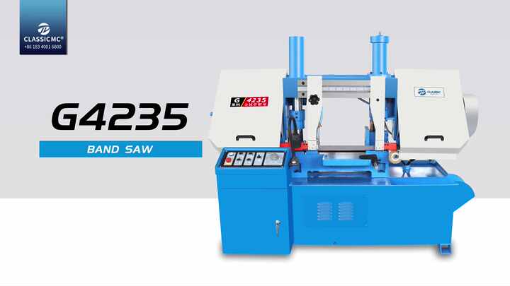 Classic Horizontal Metal Band Saw Machine Cutting Band Saw GH4235 ...